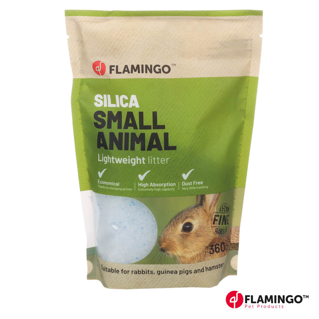 Lemmikkitarvike Kaikkea KaverilleFlamingo Silica Gel hiekka, 360g